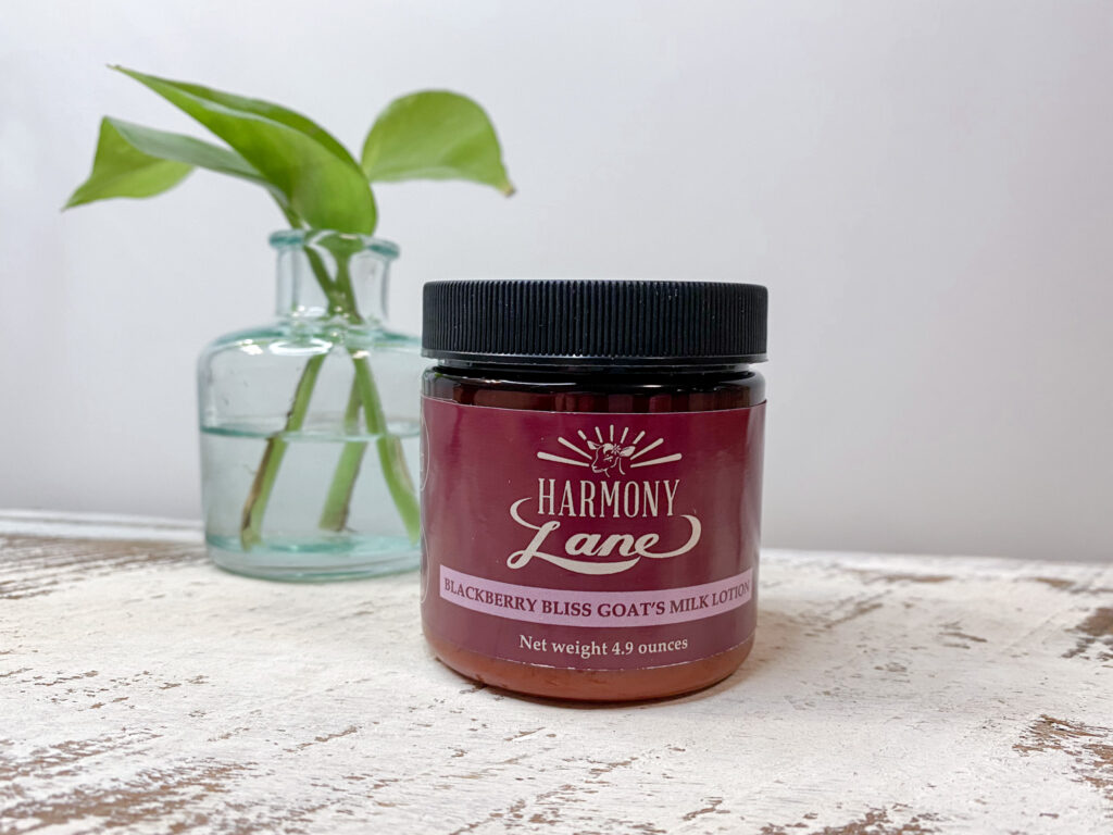 Blackberry Bliss Goat’s Milk Lotion | Harmony Lane Farms